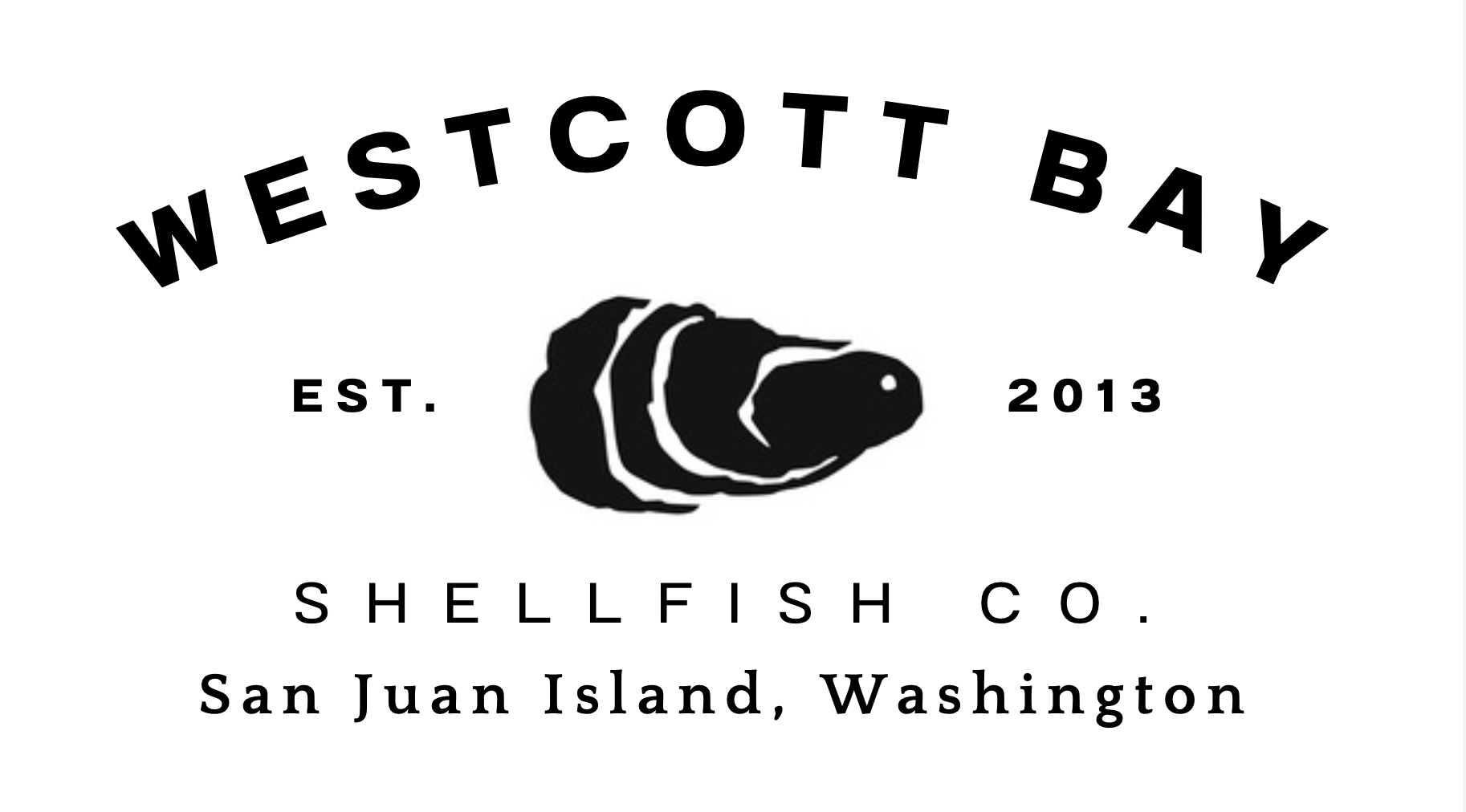 WESTCOTT BAY SHELLFISH logo